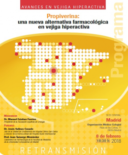 Video-Conferencia: "Avances en Vejiga Hiperactiva / Propiverina", 8 ...